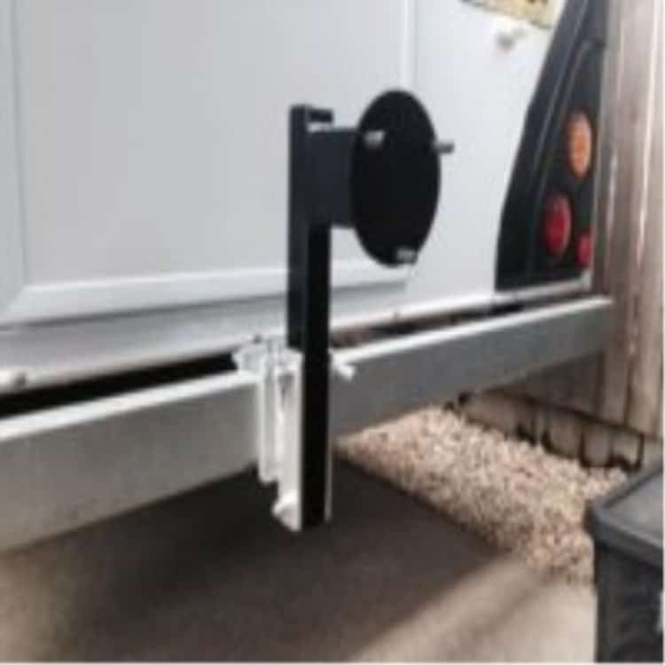 Car Accessories Wheel Carrier Auto Spare Tire Frame Support Jack Stand ...