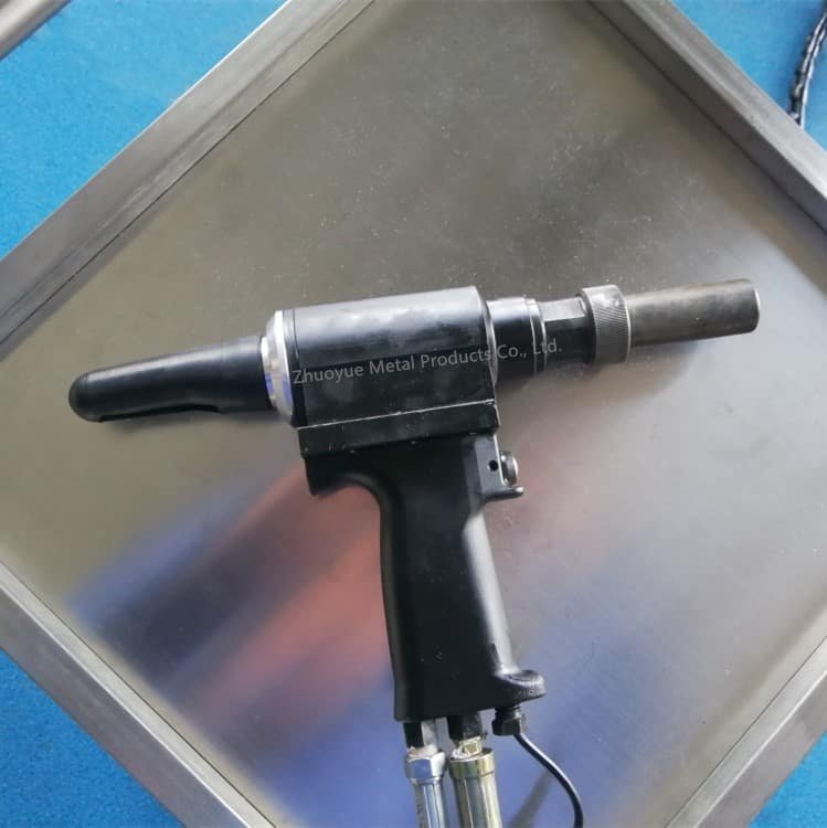 9.8mm Huck Rivet Bolt Gun Hydraulic Station Riveting Equipment with ...