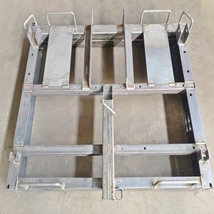 Small Trailer Chassis Frame with High-quality Australian Standard ...
